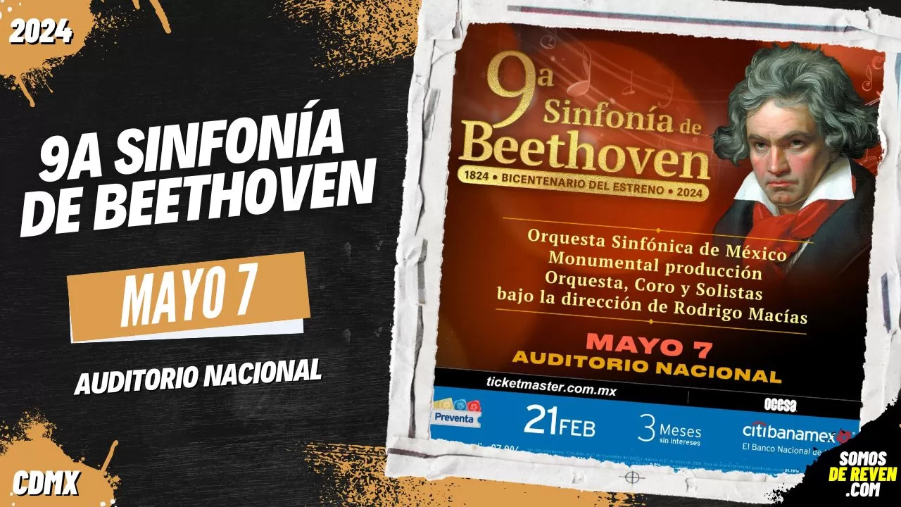 9a Sinfonía De Beethoven En Auditorio Nacional 2024