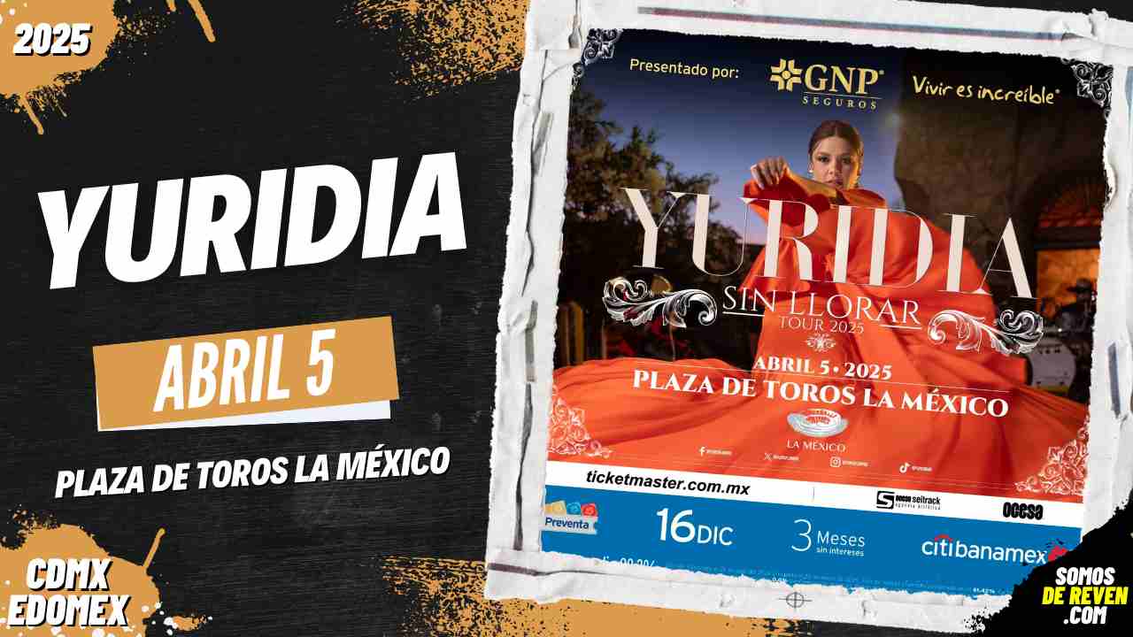 YURIDIA EN CDMX PLAZA DE TOROS LA MÉXICO 2025